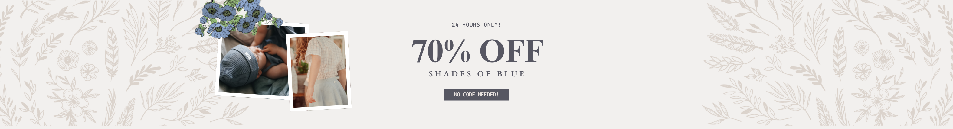 Blue Flash Sale – Lovely Littles