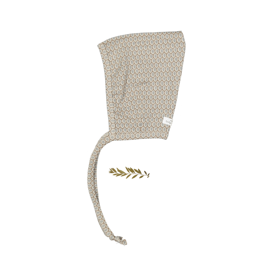 The Printed Pixie Bonnet - Leaf – Lovely Littles
