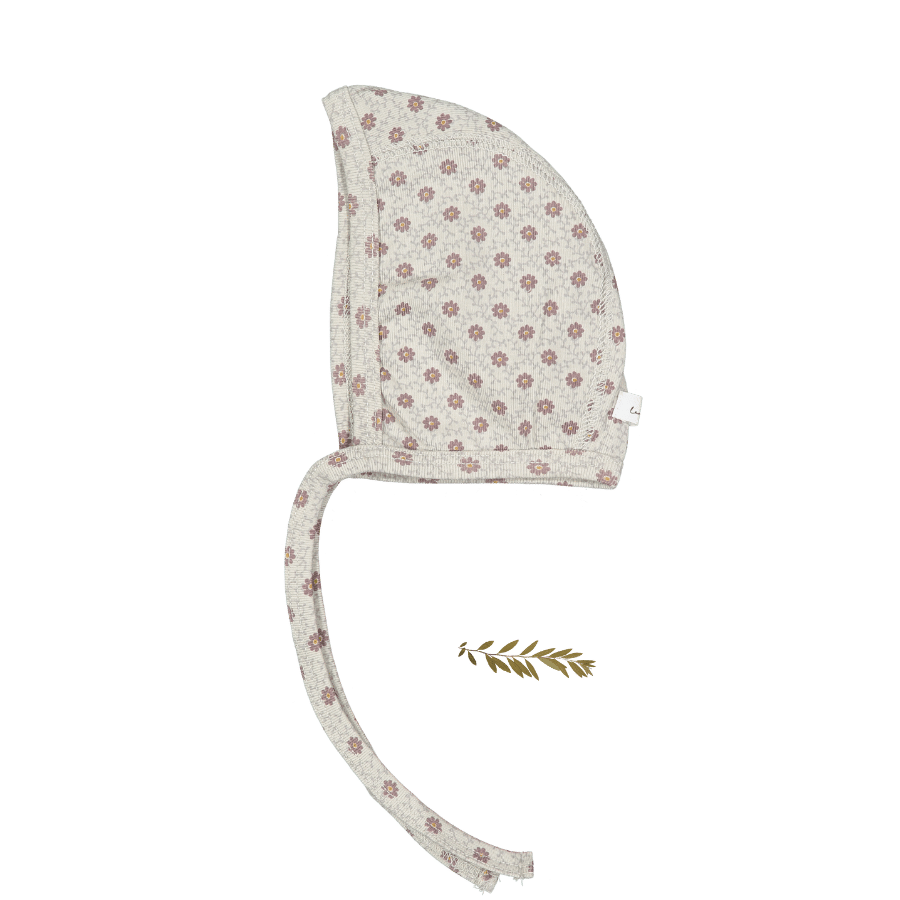 The Printed Bonnet - Emma Mauve – Lovely Littles