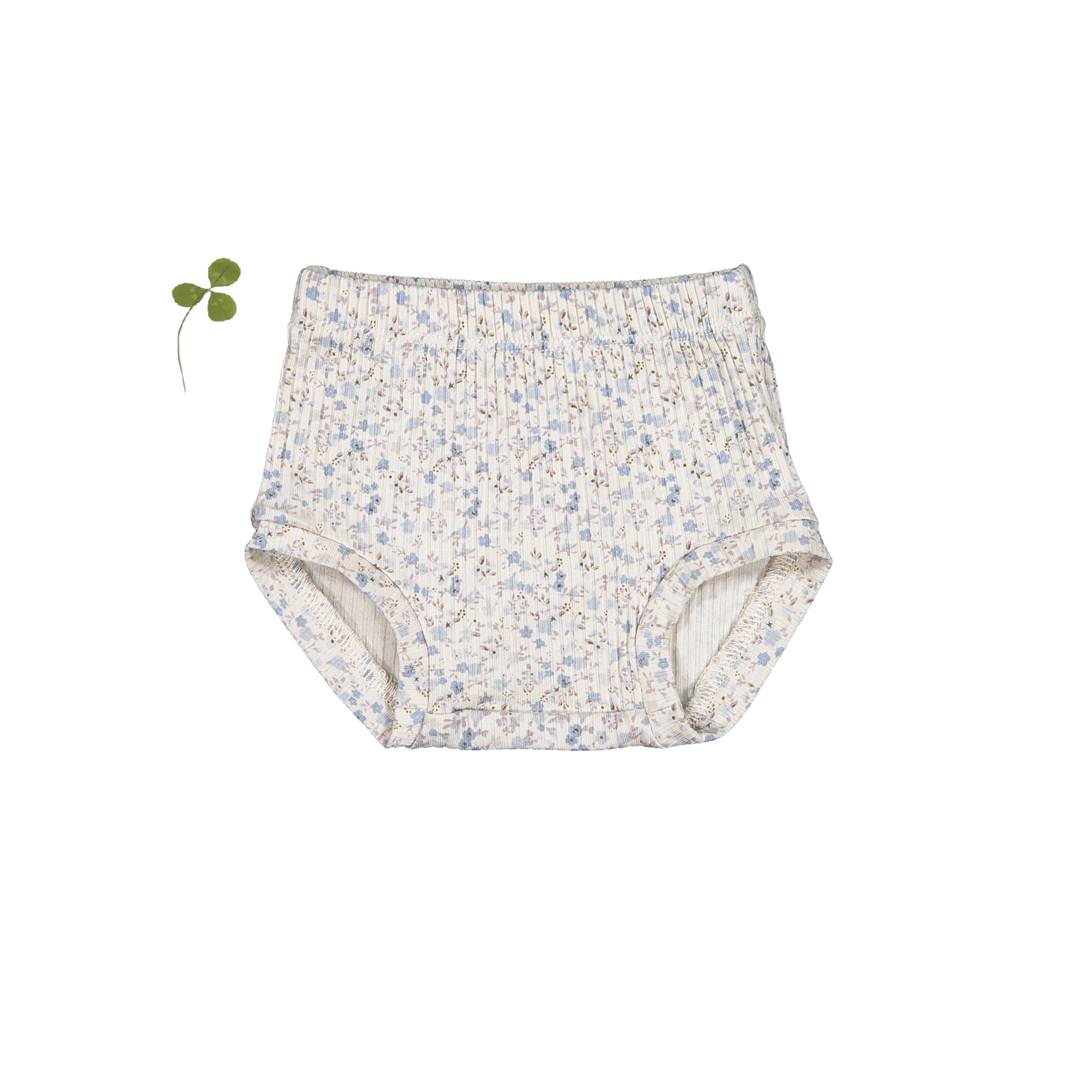The Printed Bloomer - Dusty Blue Floral – Lovely Littles