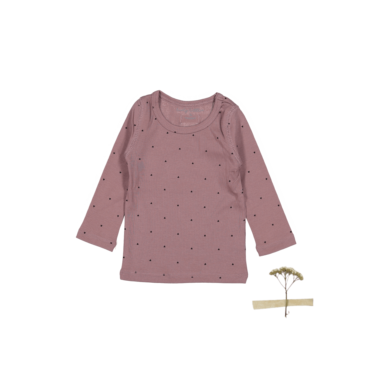 The Printed Long Sleeve Tee - Heart – Lovely Littles