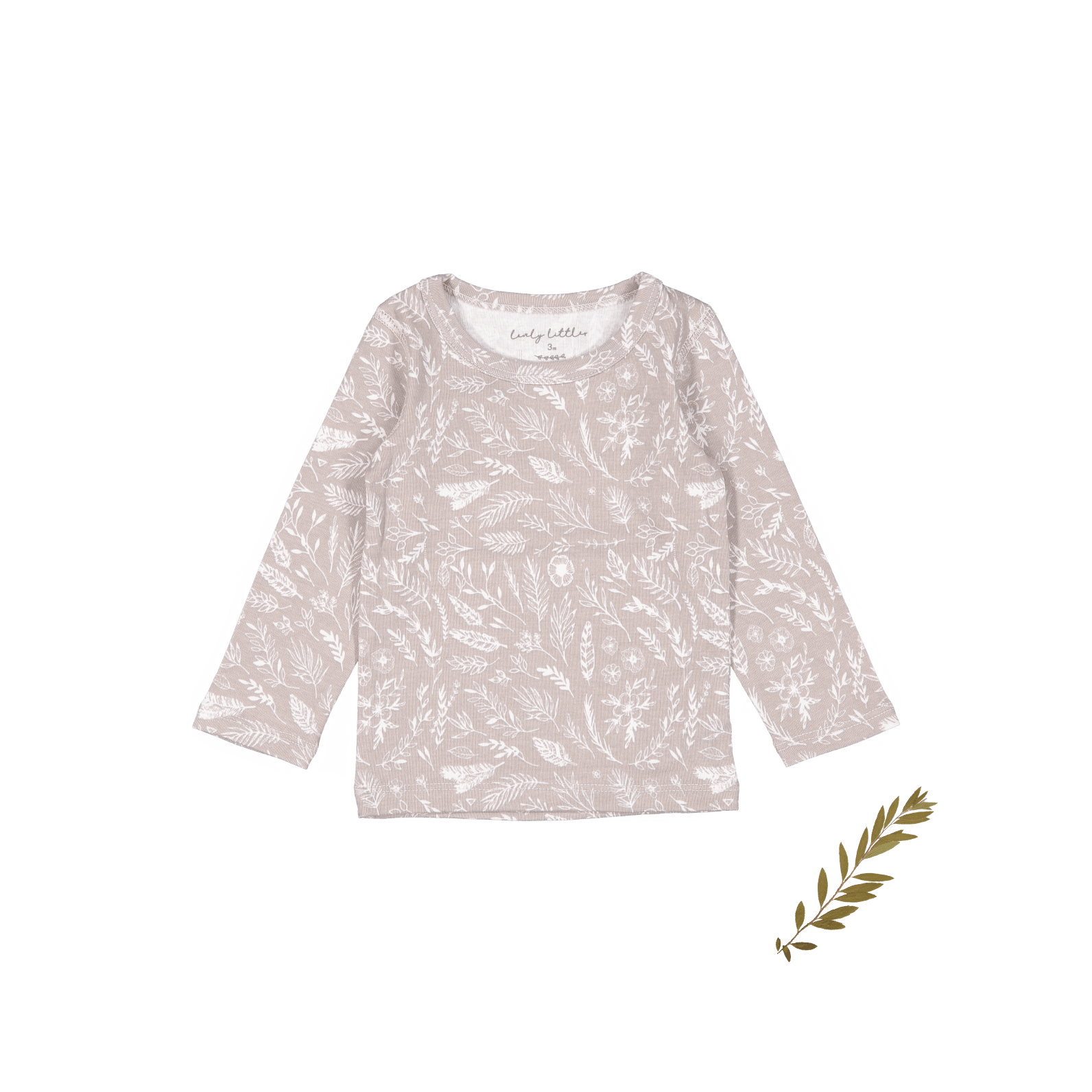 The Printed Long Sleeve Tee - Signature – Lovely Littles